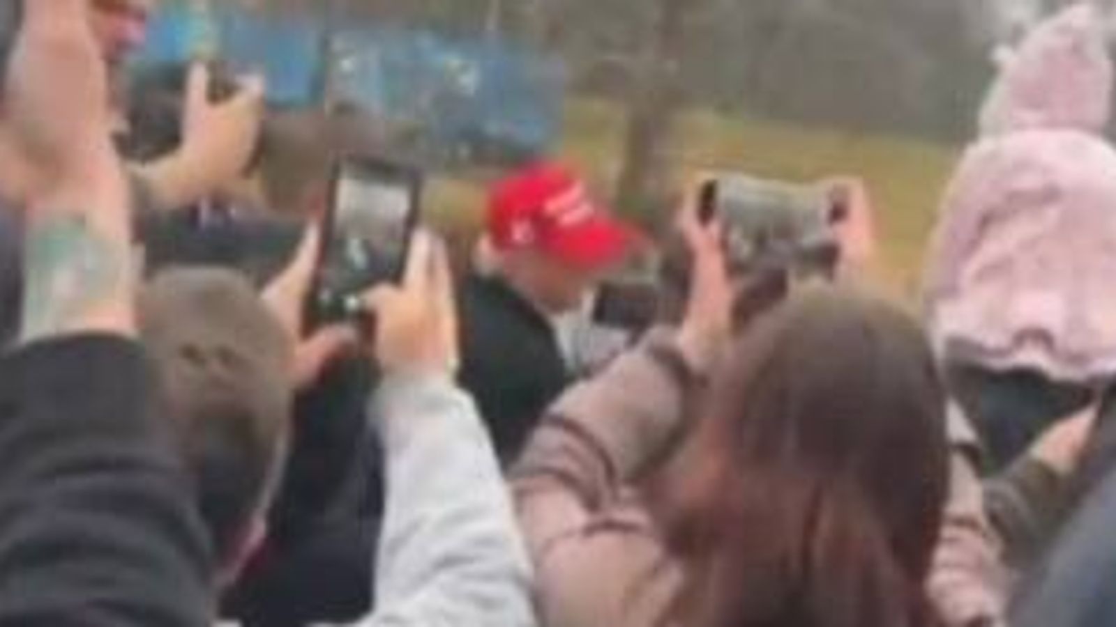 Donald Trump visits toxic train derailment town amid criticism from the ...