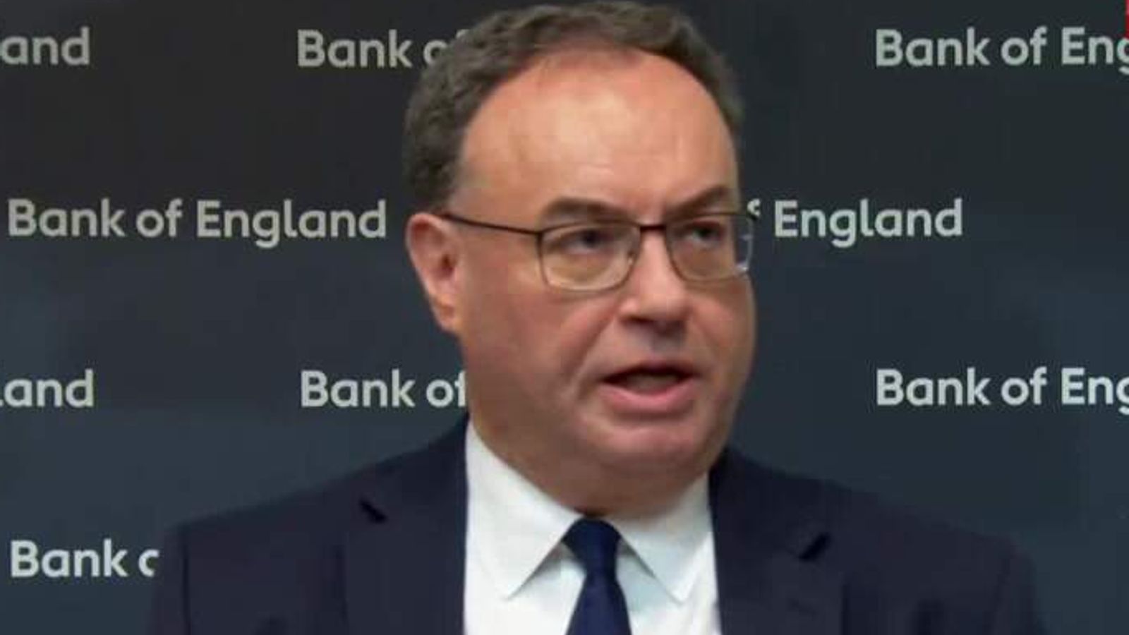 Bank of England governor Andrew Bailey explains why interest rates have ...