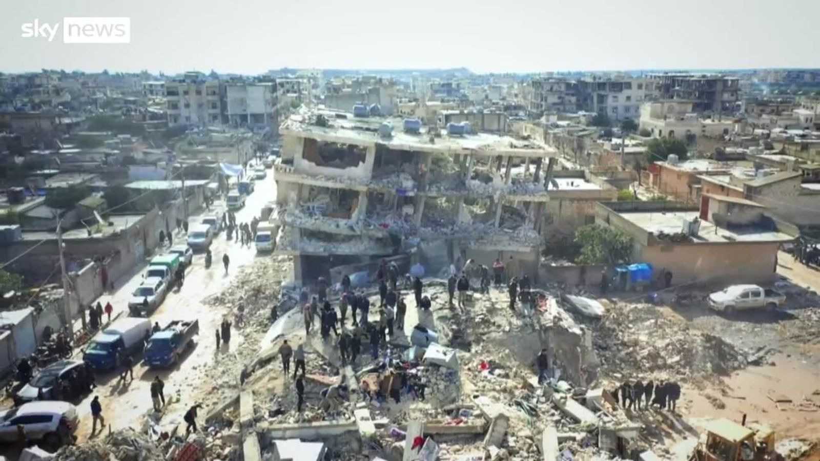 Turkey-Syria earthquake: Drone shows scale damage in Syrian town of ... Turkey-Syria earthquake: Drone shows scale damage in Syrian town of ...