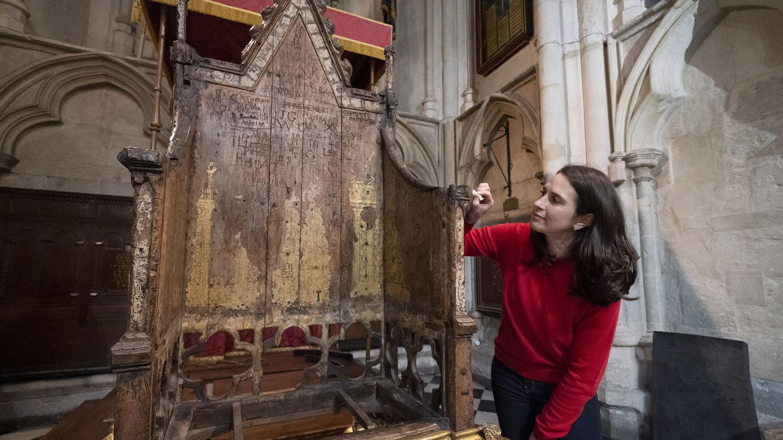 King Charles coronation: New details discovered on 700-year-old throne ...