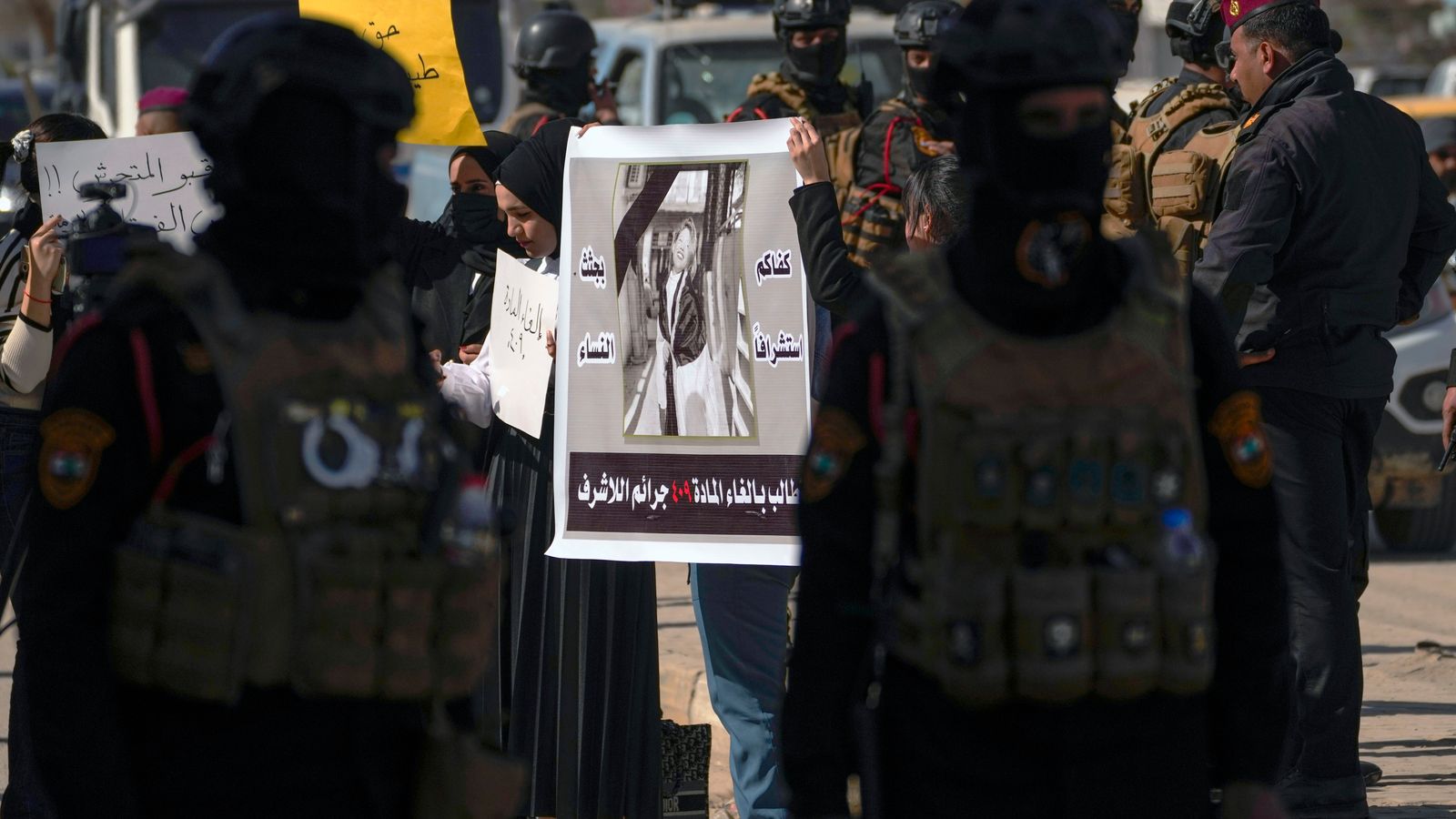 Protests in Iraq after YouTube star Tiba Ali allegedly strangled by her ...