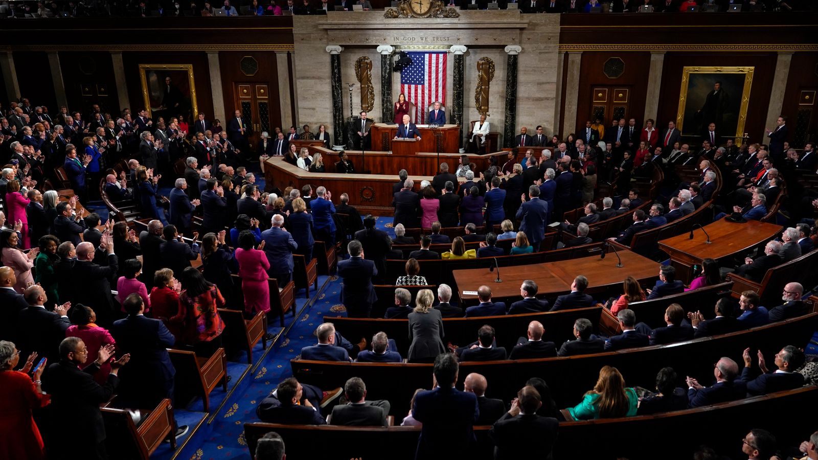 'The state of the union is strong!' declares President Biden | US News ...