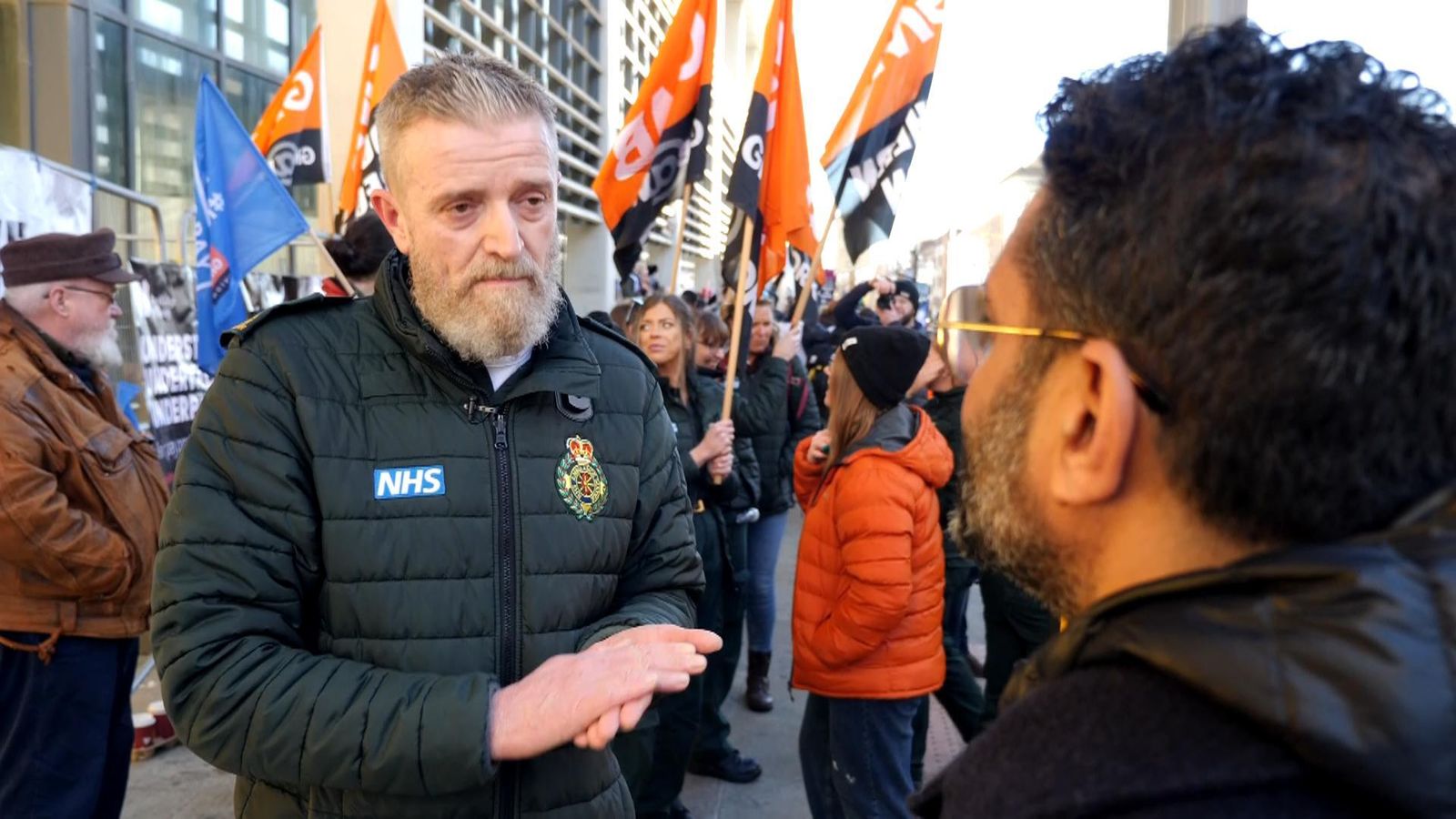 Strikes: UK sees one of the biggest NHS walkouts in history | UK News ...