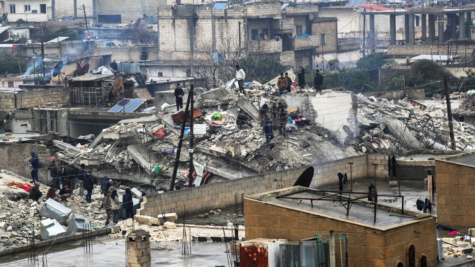 Turkey and Syria earthquake: Pictures show devastation of 7.8 magnitude ...