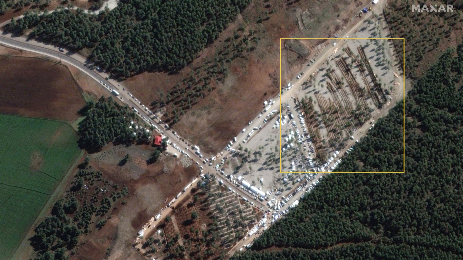 Turkey earthquake: Satellite images reveal extent of mass graves at ...
