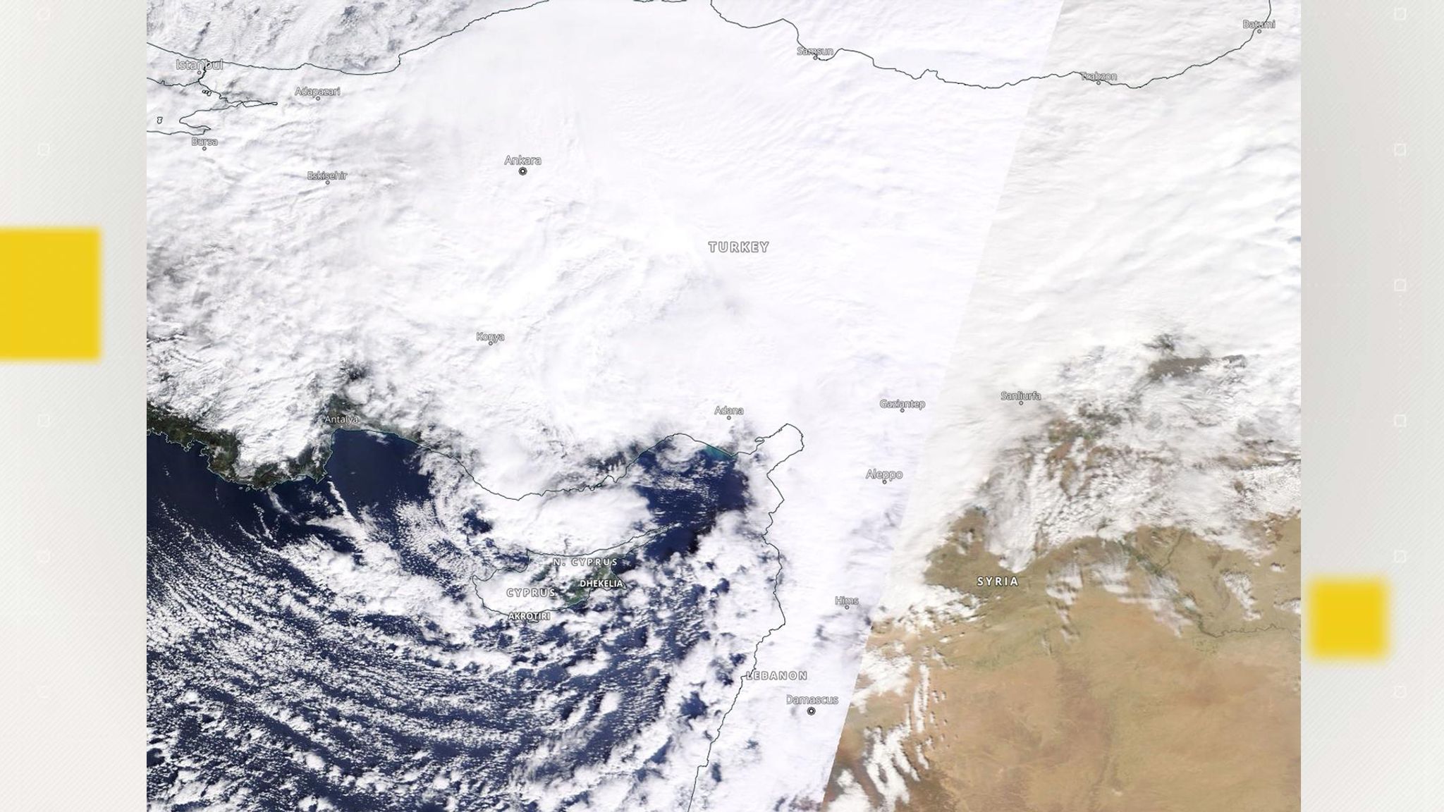 Turkey-Syria earthquake: Images show scenes before and after disaster ...
