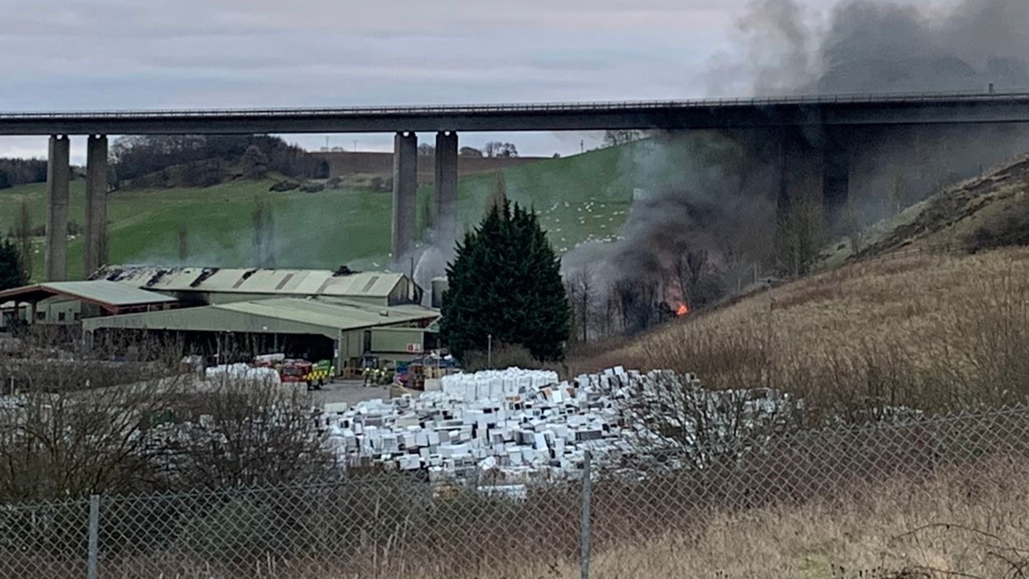 Man dead and another injured after explosion and fire at Shore ...