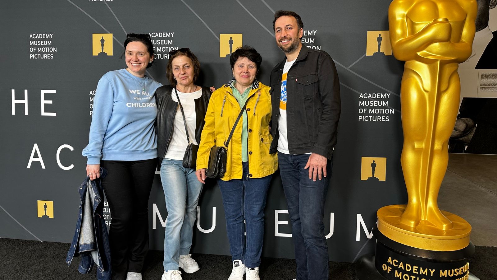 From frontline to Oscars red carpet: Ukrainian producer swaps body ...