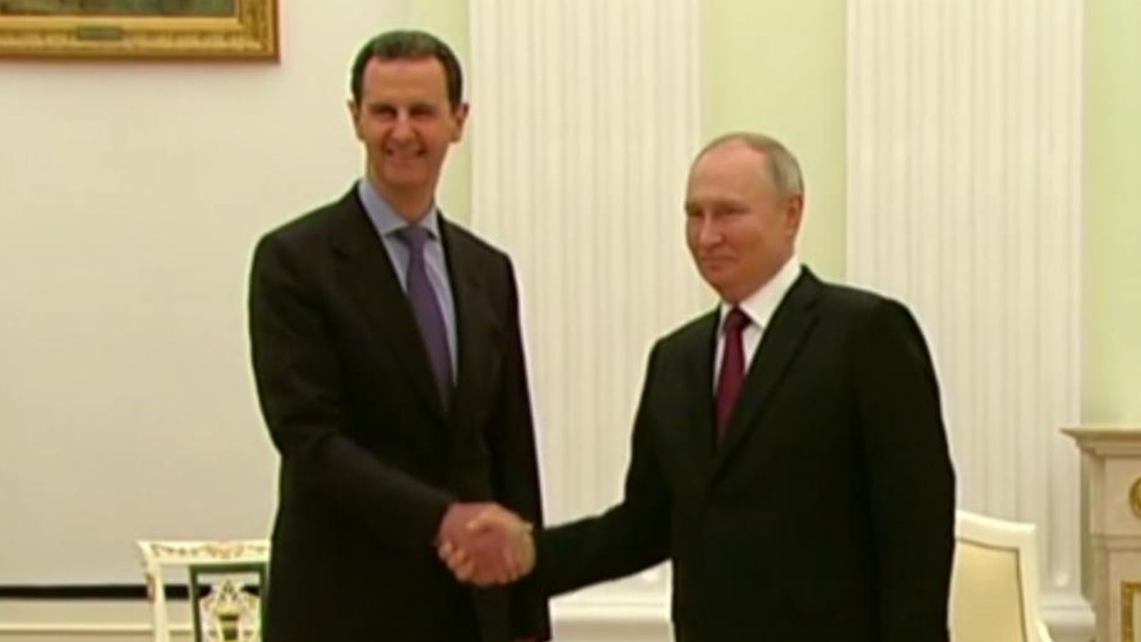 Syrian president publicly expresses support for Russia in Ukraine war ...