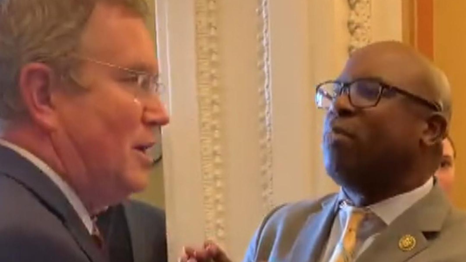 Congressmen clash over gun laws following latest US school shooting in ...