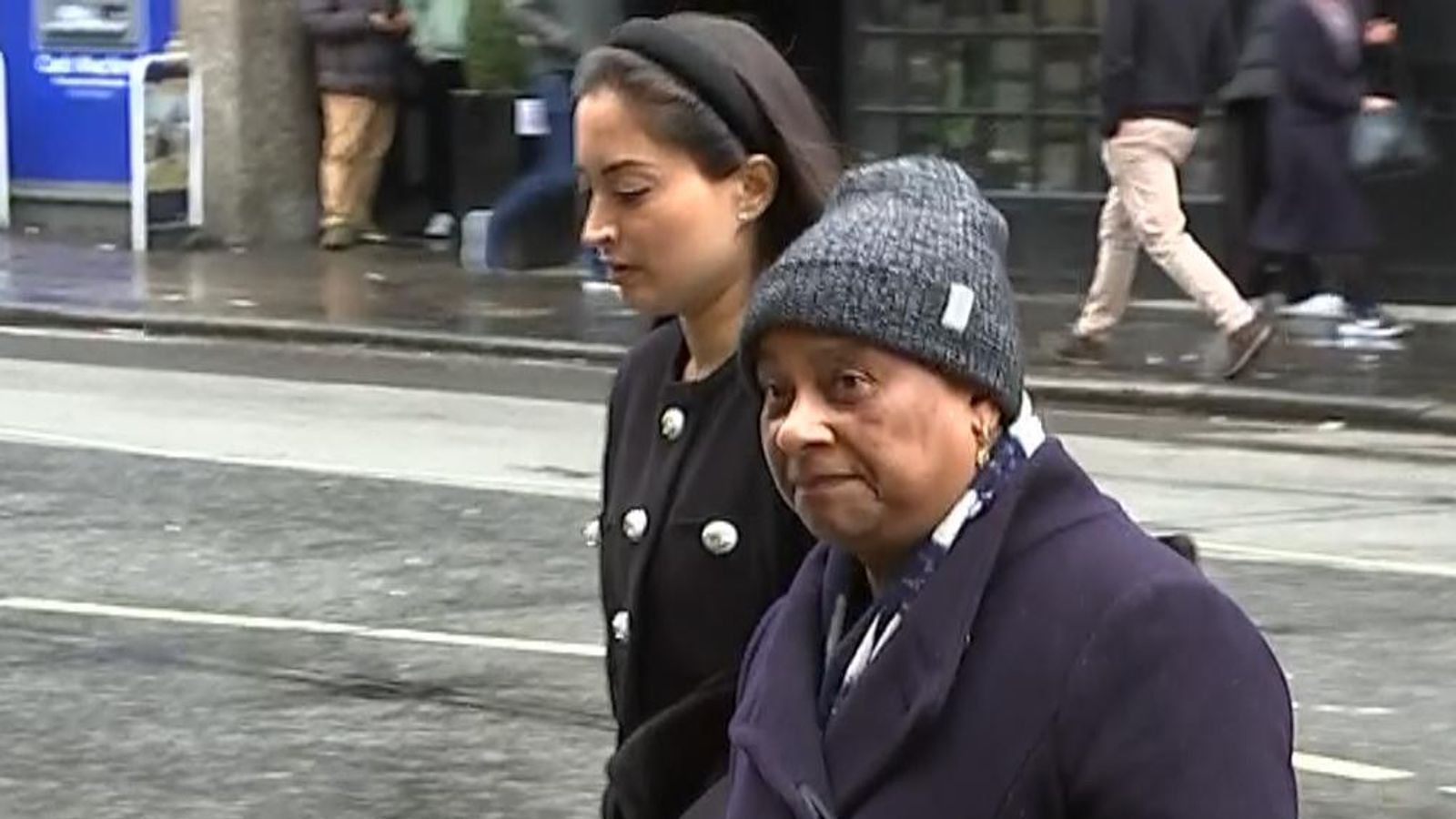 Prince Harry v Daily Mail publisher: Baroness Doreen Lawrence arrives ...