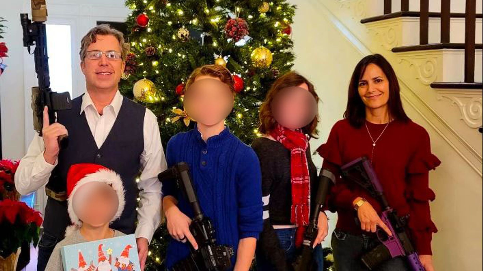 Nashville politician Andy Ogles defends photo of him and his family ...