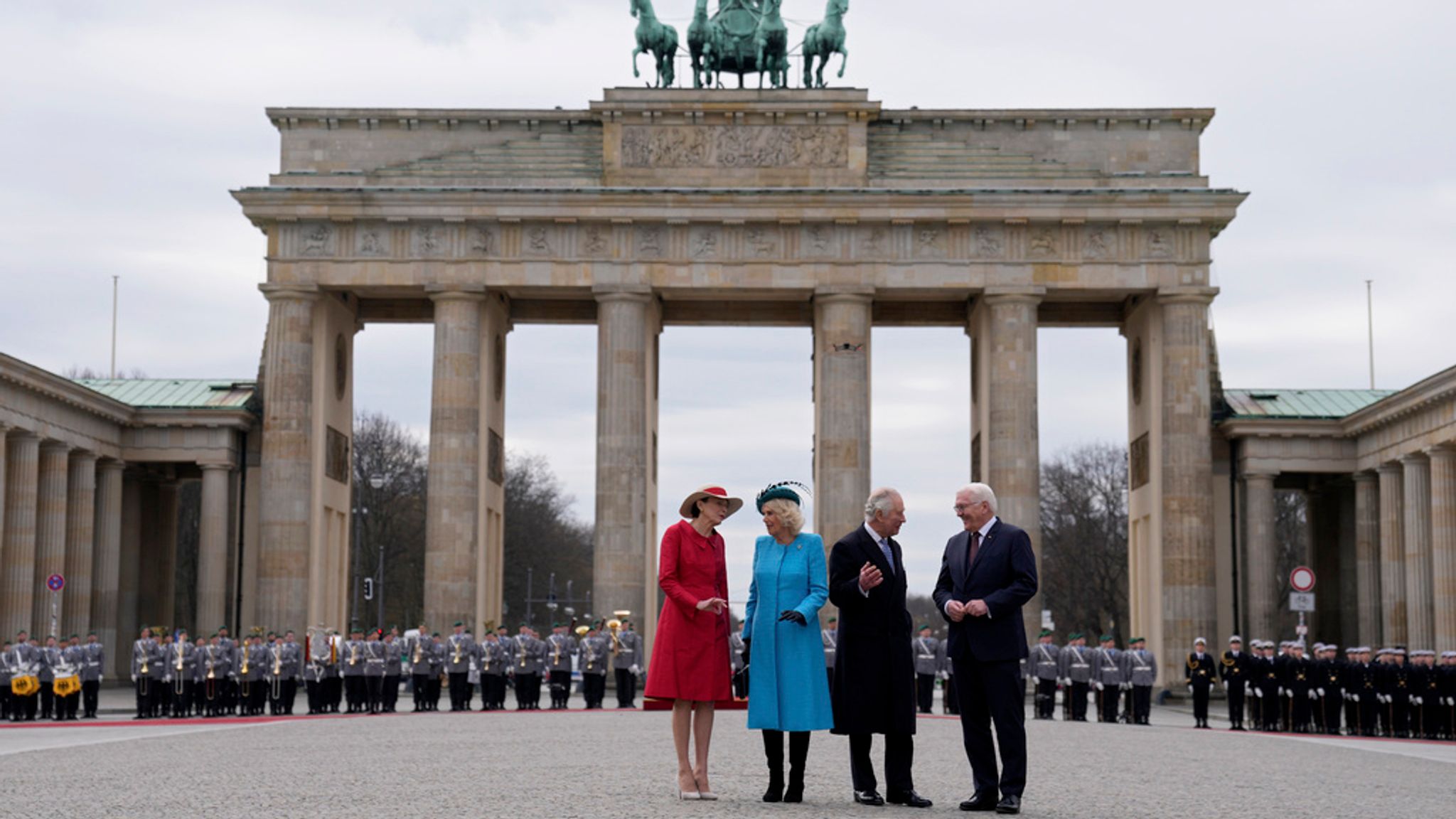 King pledges to 'strengthen connections' between UK and Germany in ...