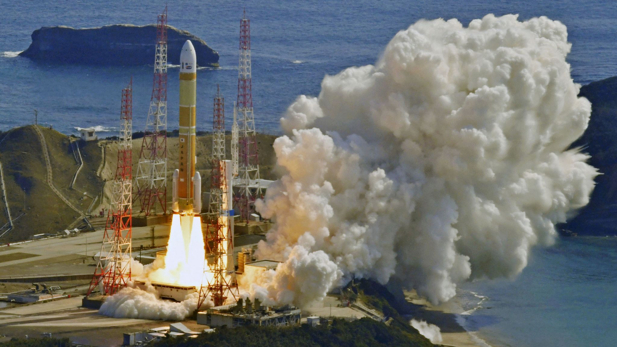 Japan forced to send self-destruct command to rocket after failed ...