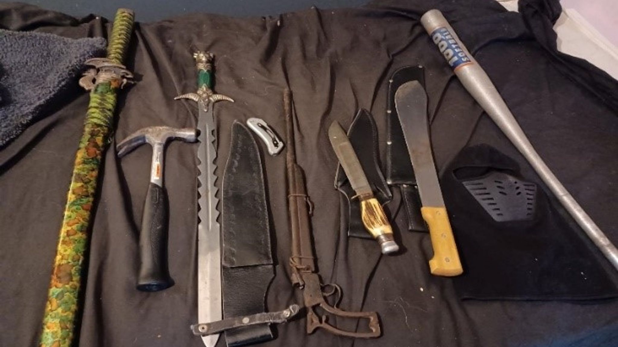 More than 200 arrested and drugs, guns and swords seized during county ...