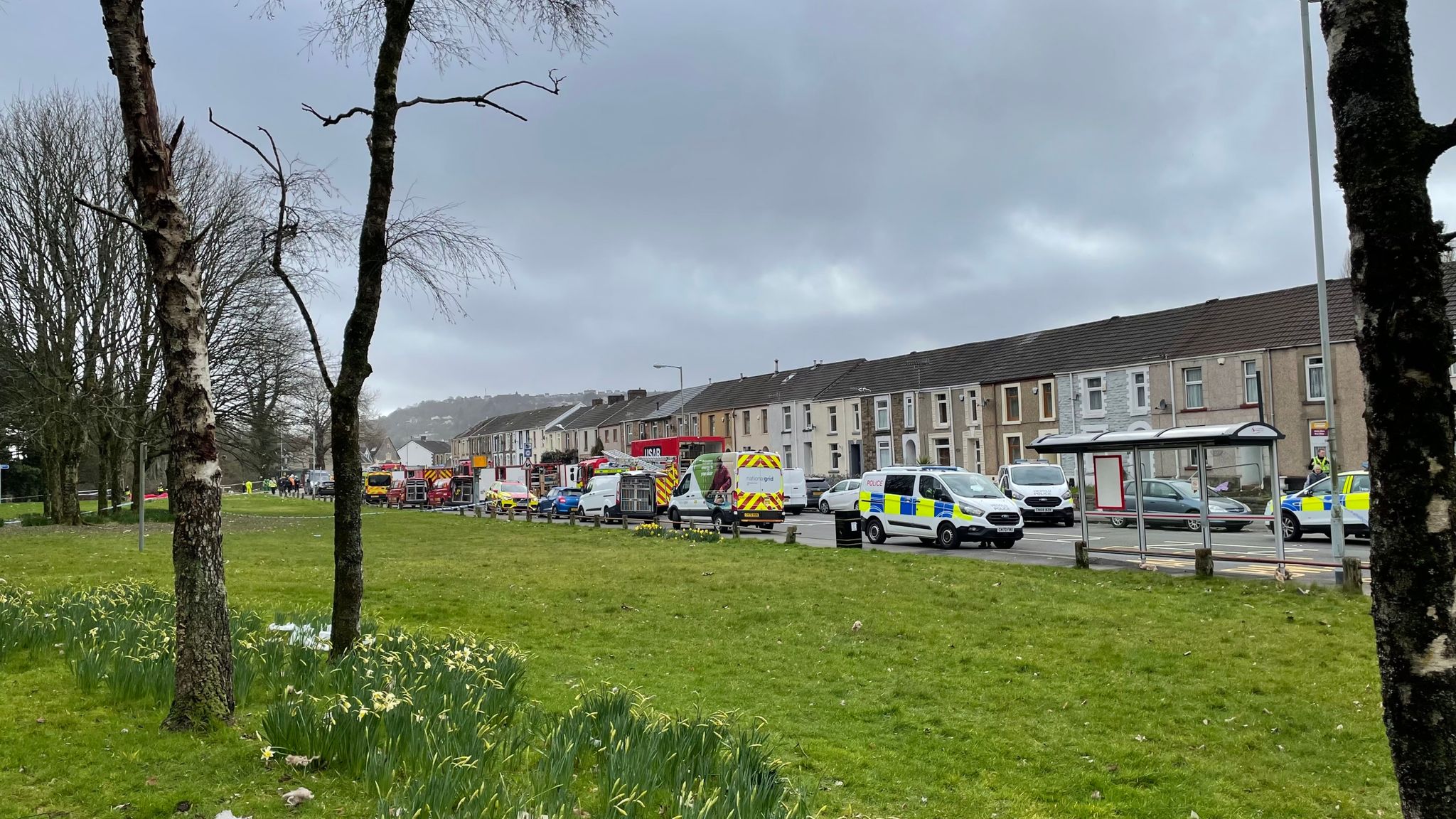 One dead and three in hospital after suspected gas explosion in Swansea ...