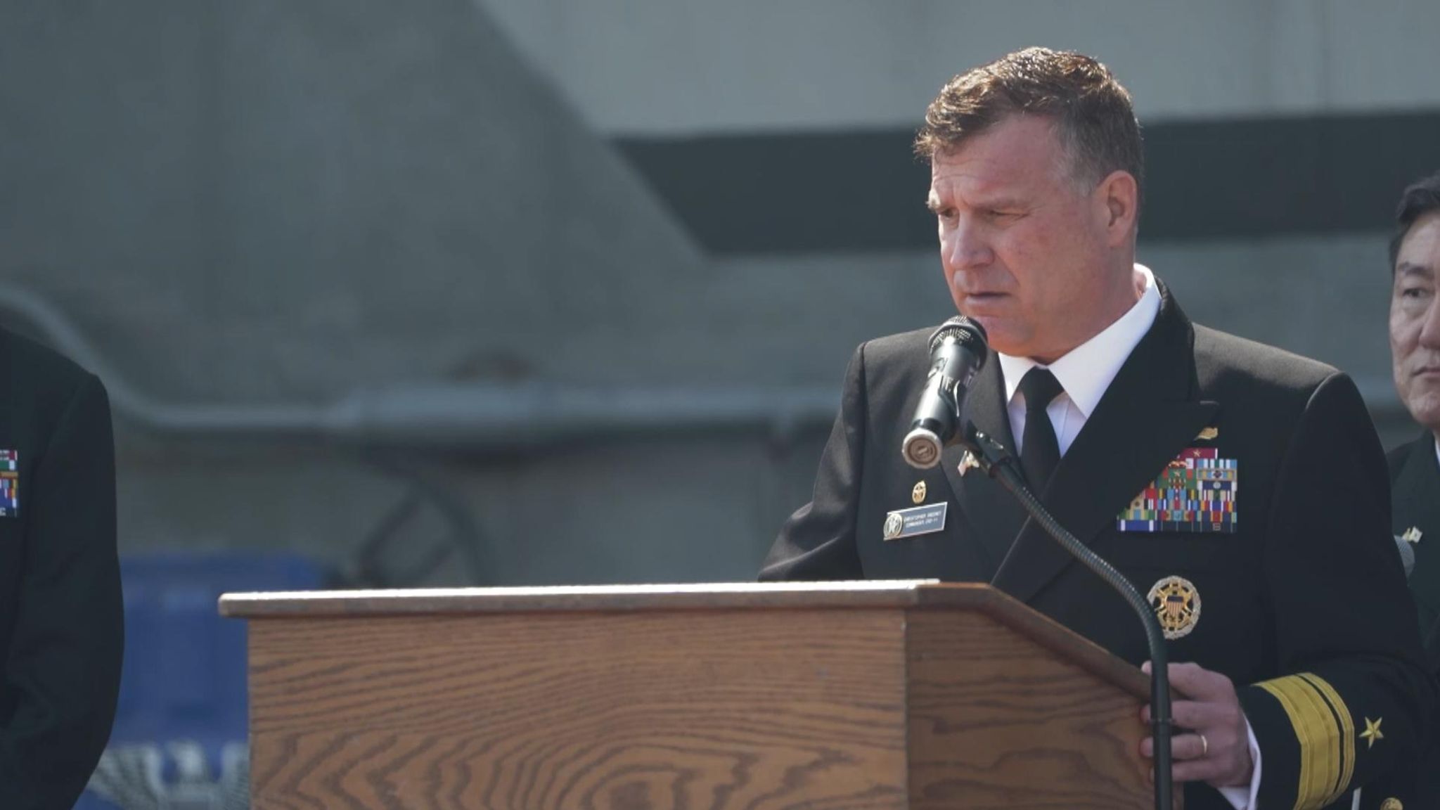 How a US aircraft carrier is part of a high-stakes stand-off in the ...