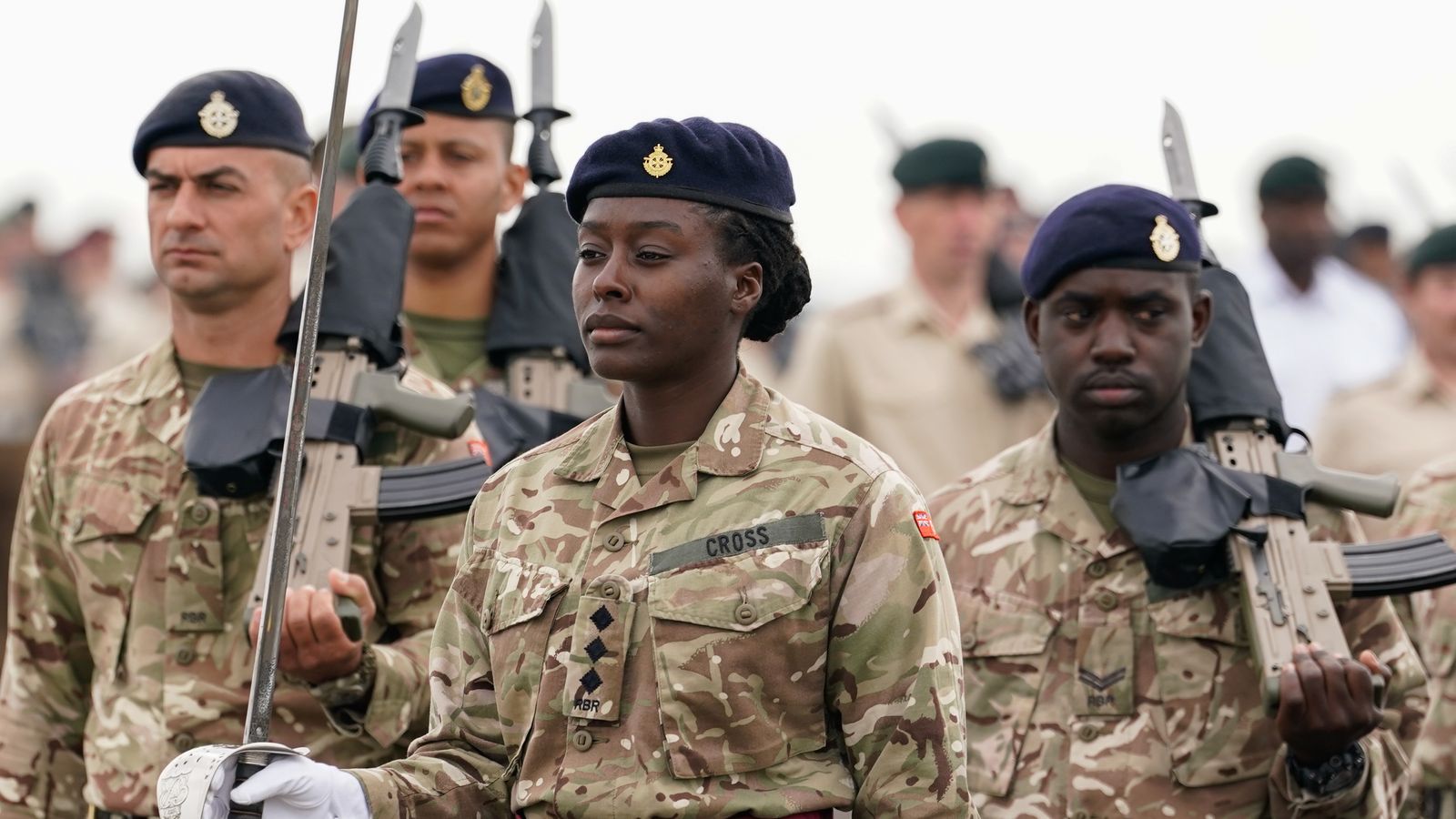 Coronation: Commonwealth troops among 7,000 in military rehearsal | UK ...