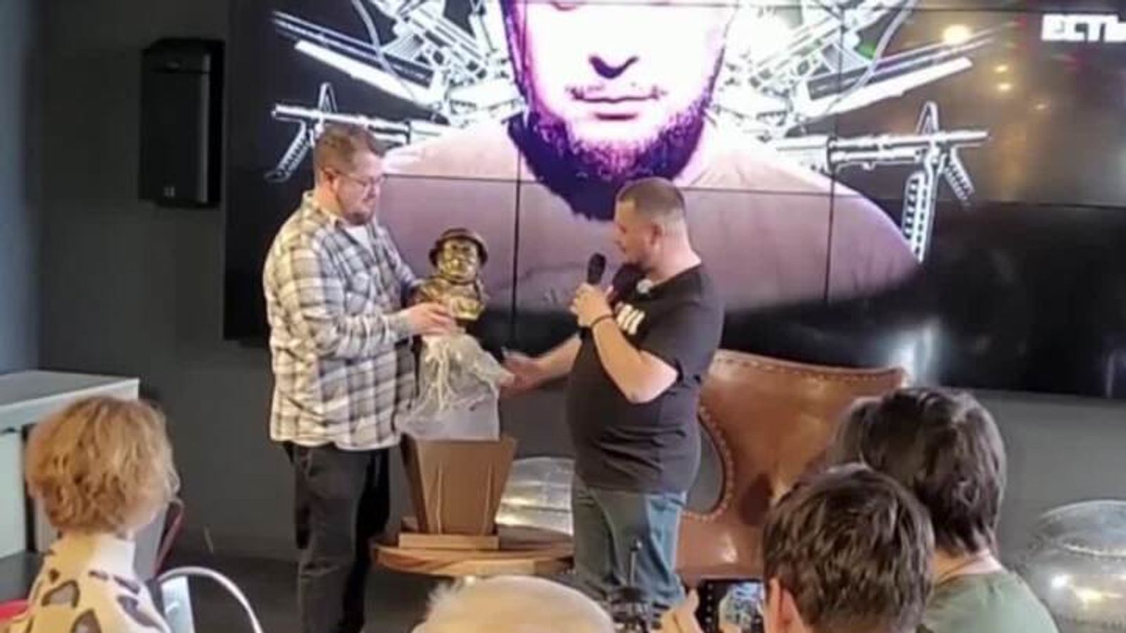 Russia: Footage of moments before explosion killed pro-war blogger ...