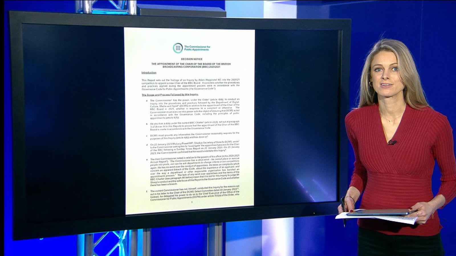 What are the key findings in the Sharp report? | News UK Video News ...