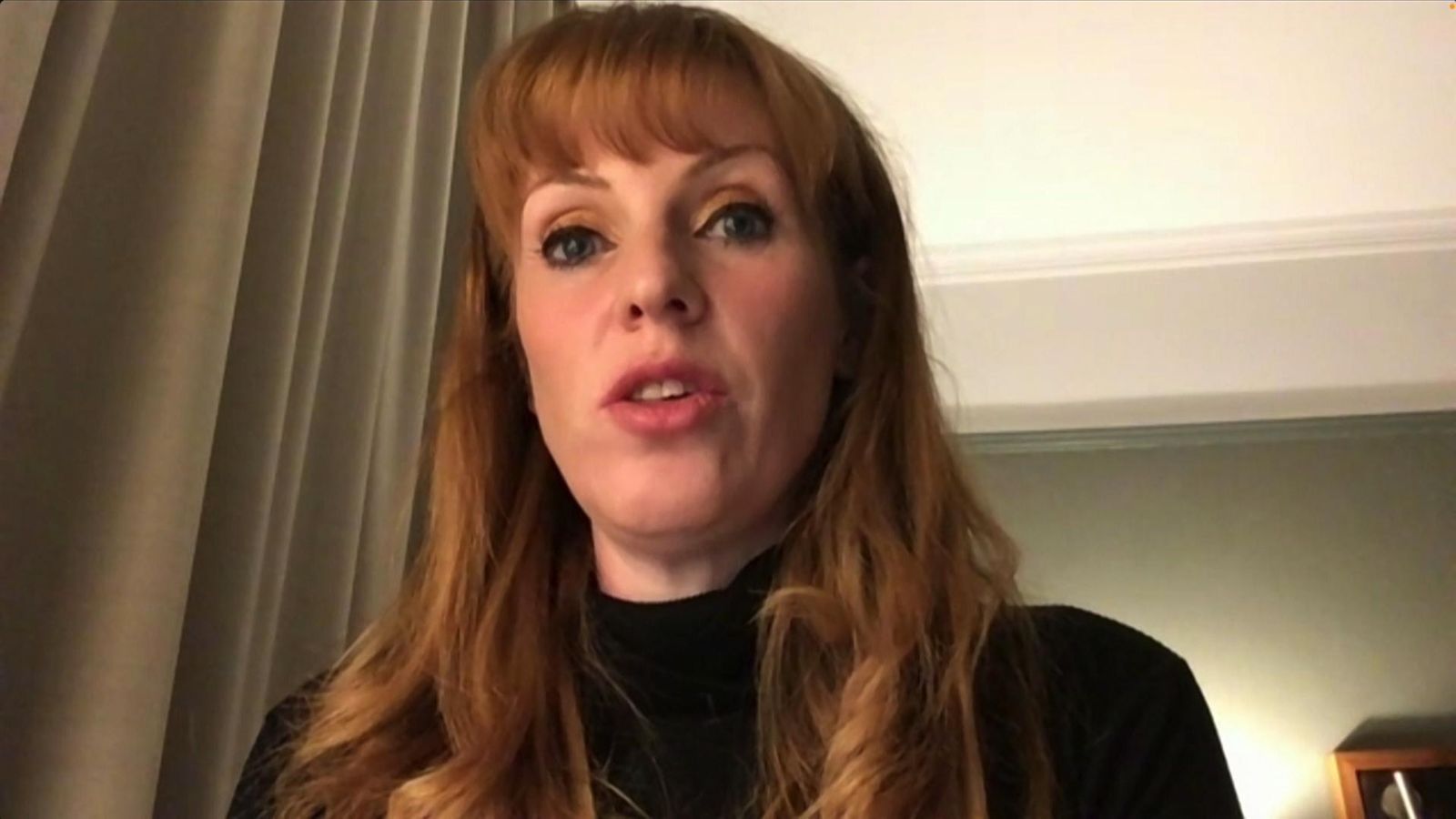 Labour's Angela Rayner defends adverts targeting Rishi Sunak and his ...