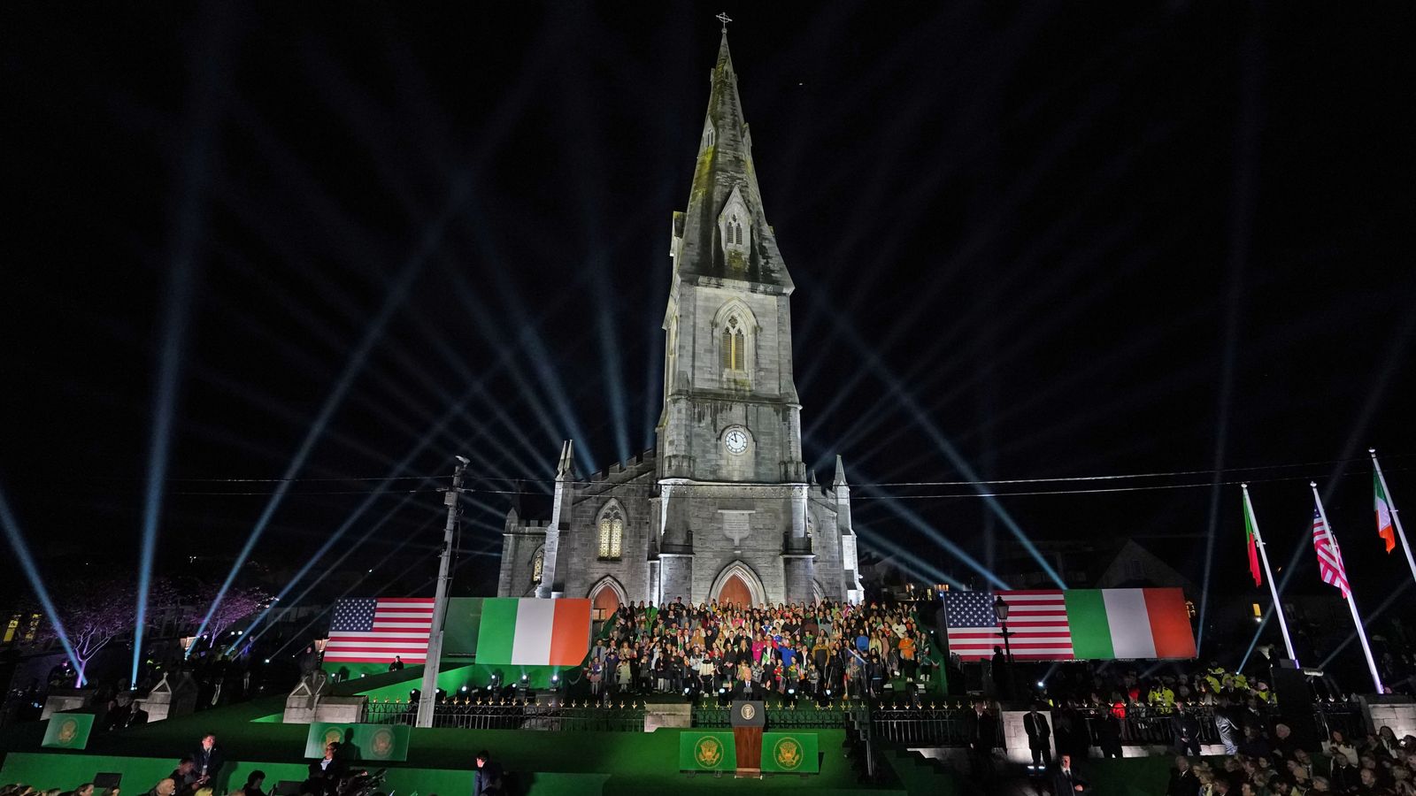 Joe Biden brings his emotional tour of Ireland to a close with a speech ...