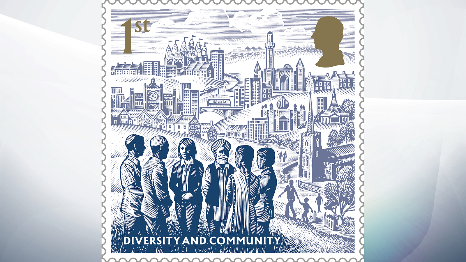 Coronation stamps issued by Royal Mail in honour of King Charles and ...