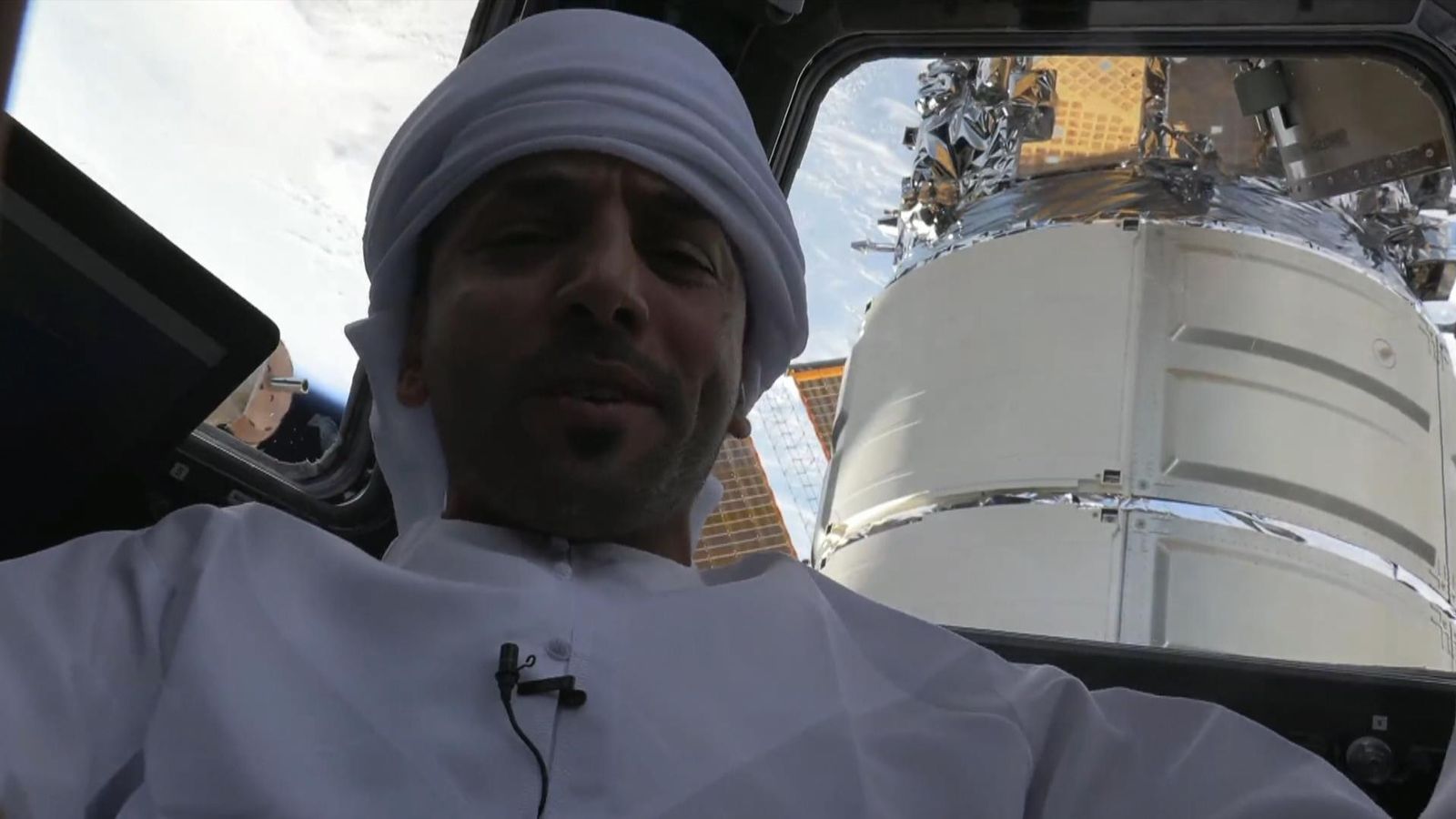 Emirati astronaut sends Eid Eid al Fitr greeting from International ... Emirati astronaut sends Eid Eid al Fitr greeting from International ...