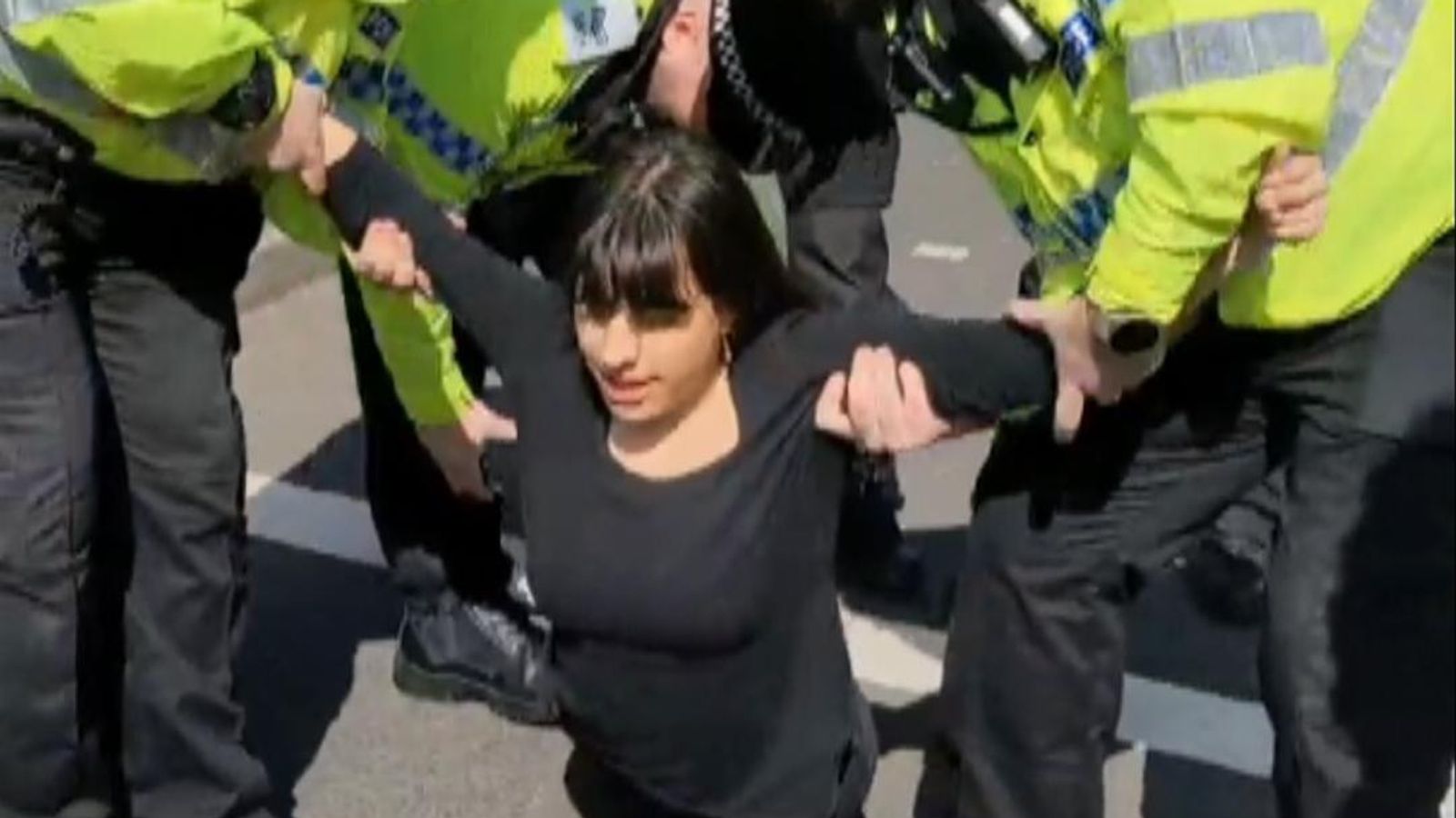 Grand National: Animal Rising protester, Claudia Penna Rojas, arrested ...