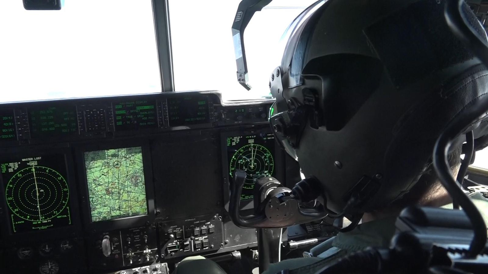 'A feast for the eyes': On board Hercules plane as it rehearses ...
