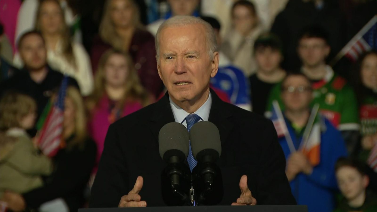 US President Joe Biden thanks Ireland for supporting Ukrainian refugees ...