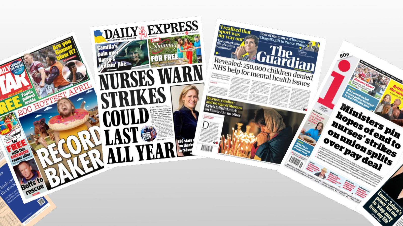 Monday's national newspaper front pages | UK News | Sky News