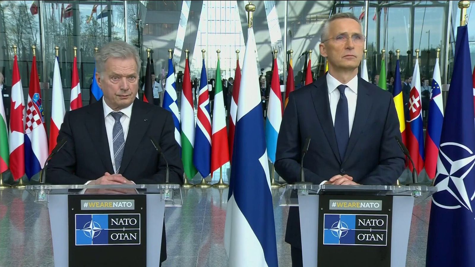 NATO: 'Finland now has the strongest allies and friends in the world' - General Secretary | News ...
