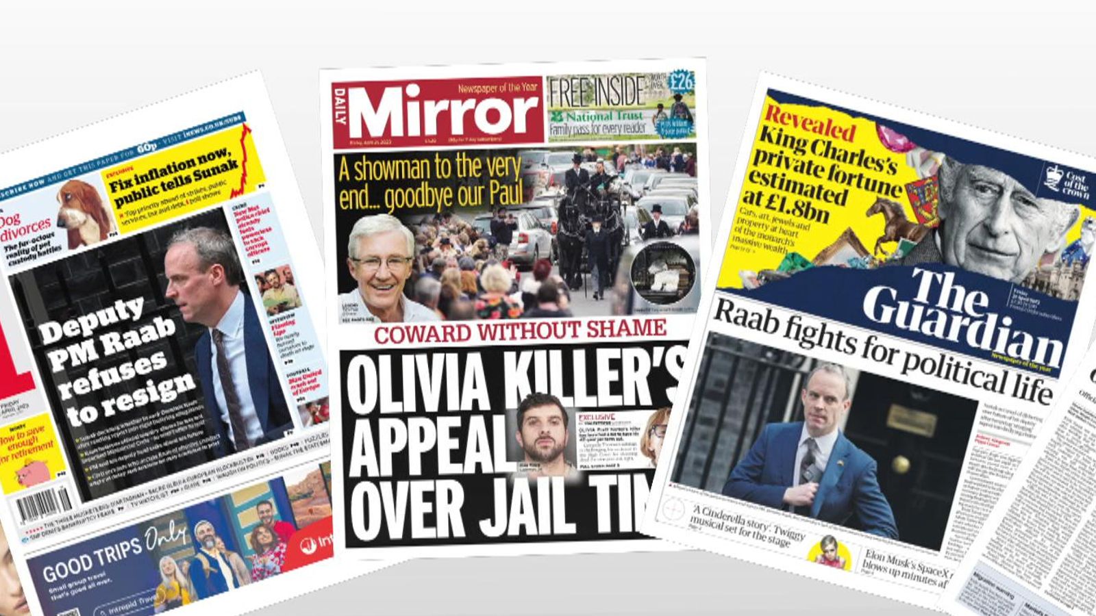 Friday's national newspaper front pages | UK News | Sky News