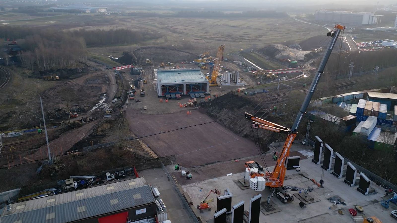 Ravenscraig concrete bridge lift makes European history as project ...