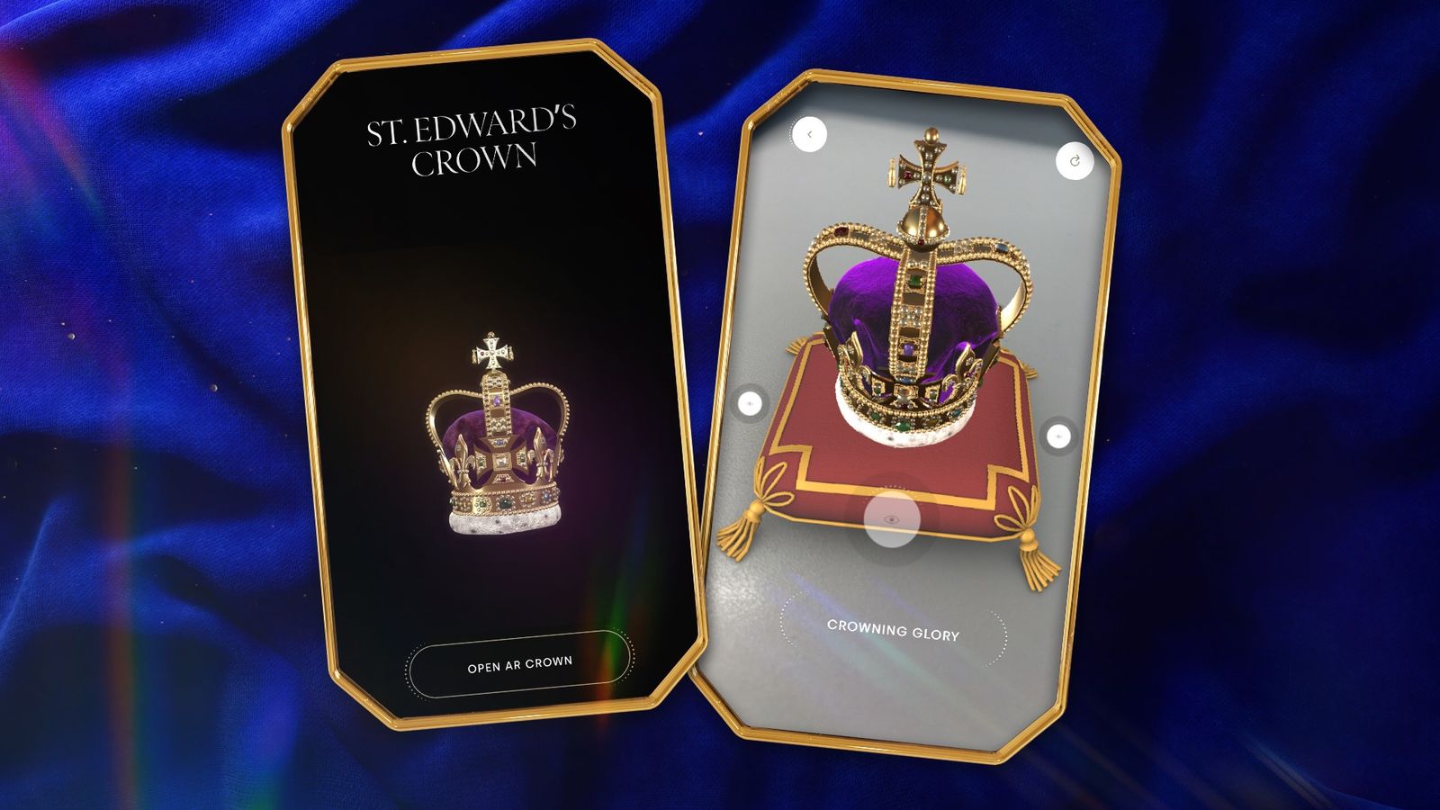 King Charles' coronation crown in your living room? Yes, thanks to a ...