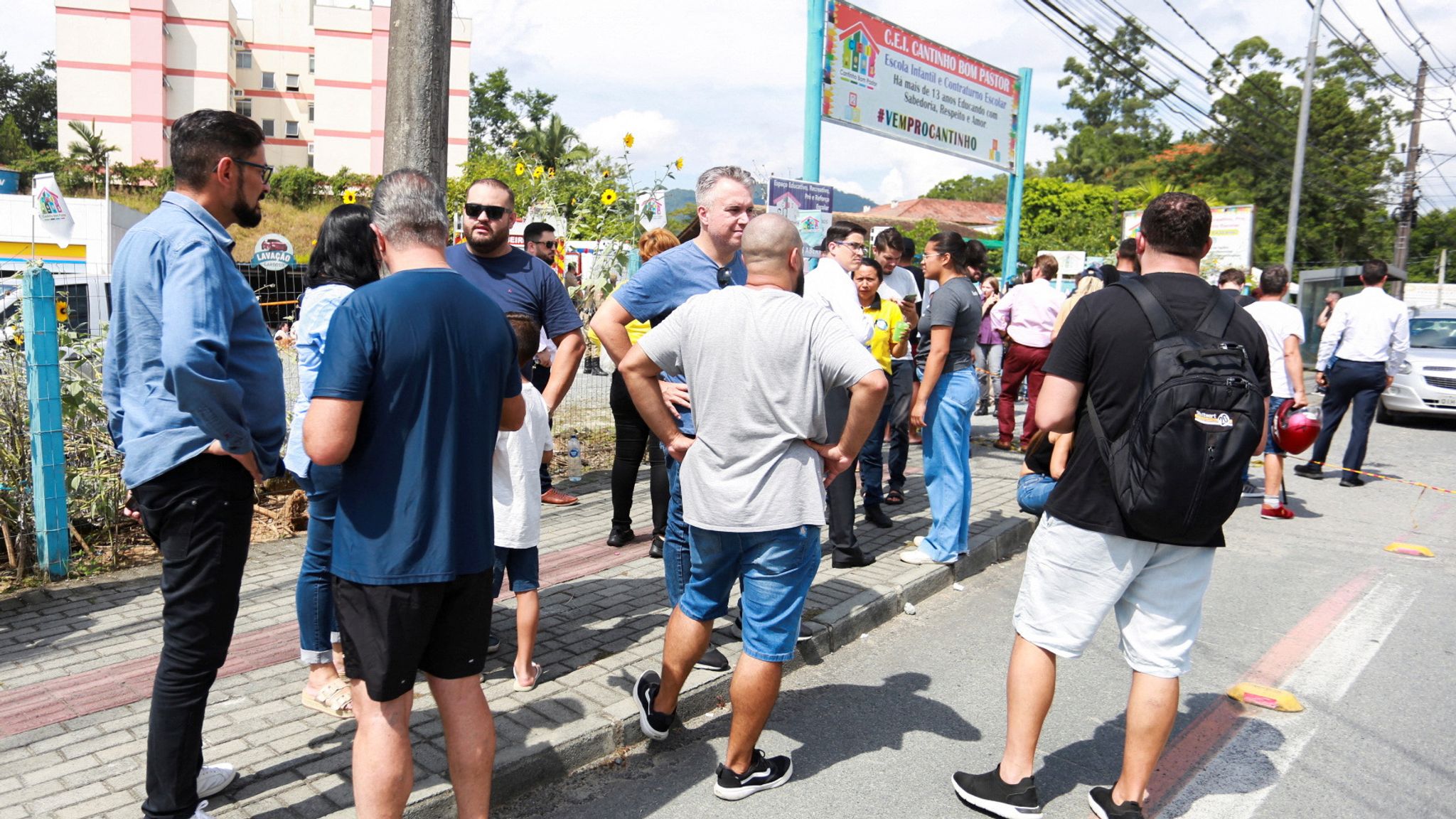 Four children killed after man wielding axe attacks nursery in Brazil ...