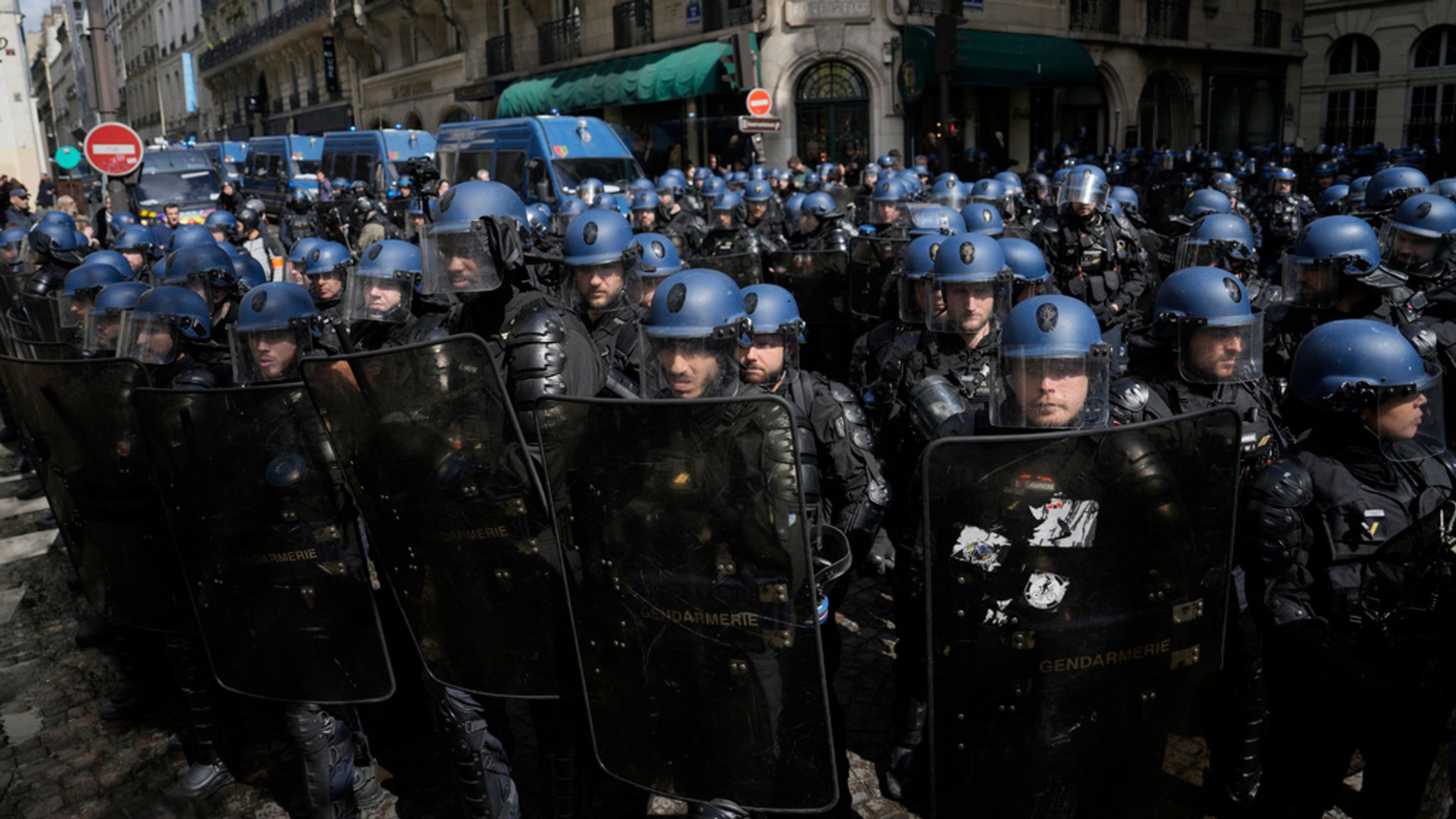 French protests reach climax ahead of ruling on Macron's controversial ...