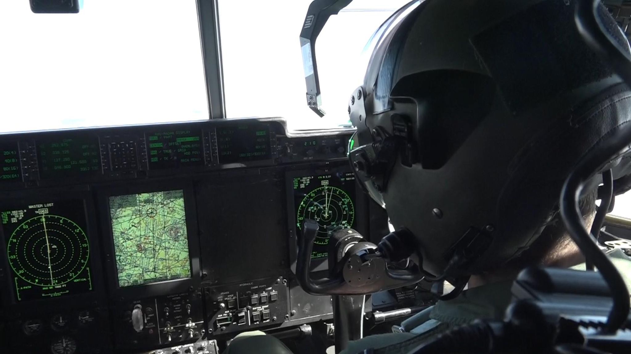 'A feast for the eyes': On board Hercules plane as it rehearses ...