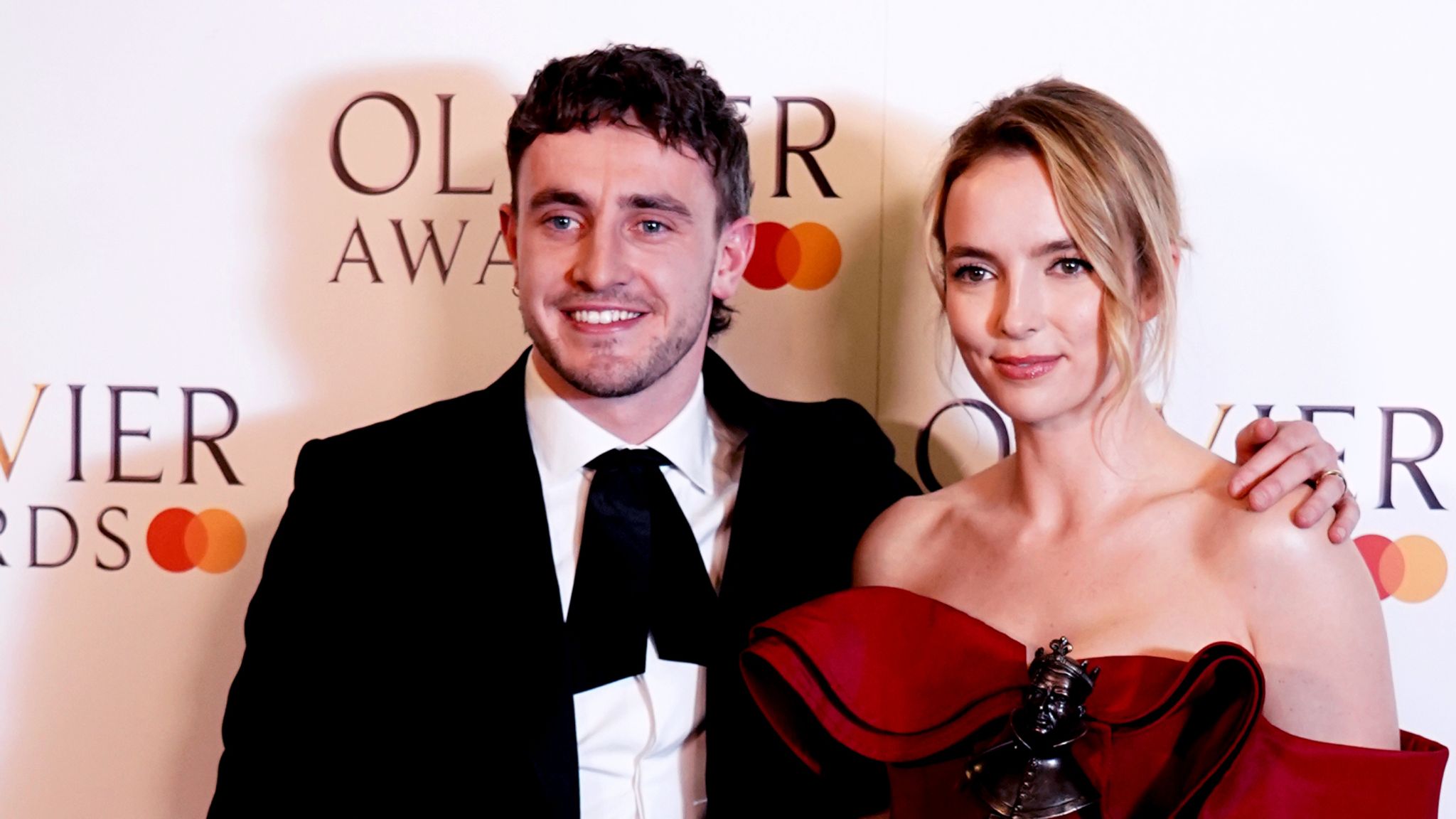 Olivier Awards: Jodie Comer and Paul Mescal win acting trophies as My ...