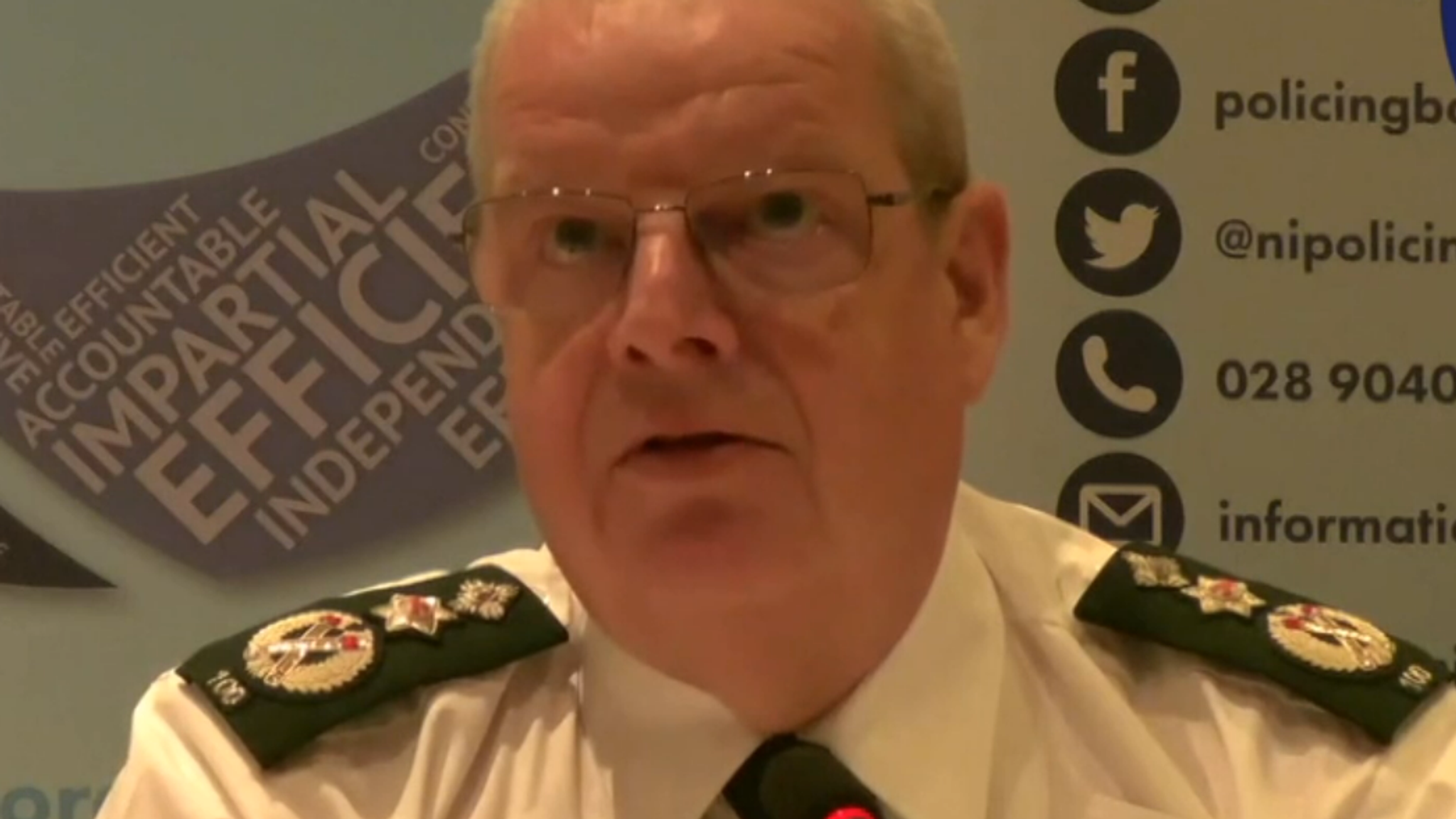 Northern Ireland police under further pressure as they investigate second data breach | UK News ...