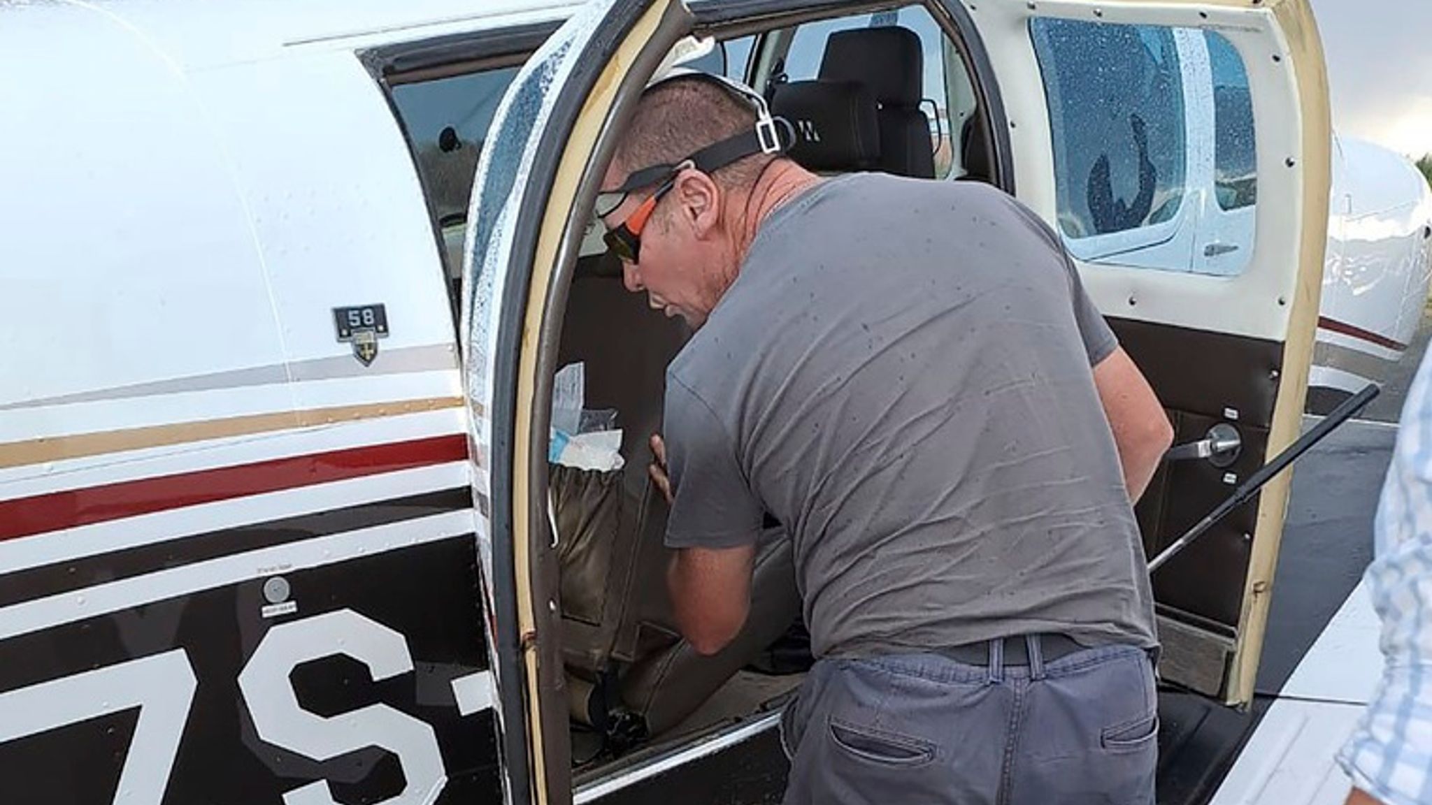 Snake on a plane: Highly venomous cobra found under pilot's seat ...