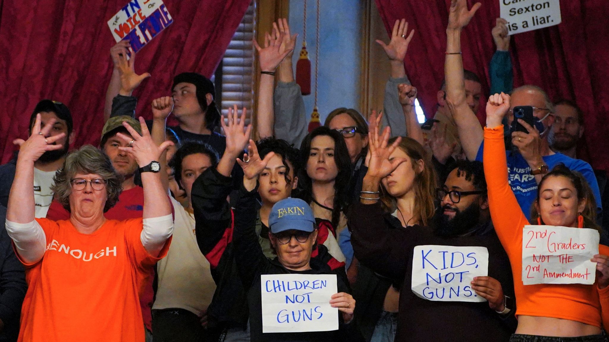 Two Tennessee Democrats expelled over gun control protest | US News ...