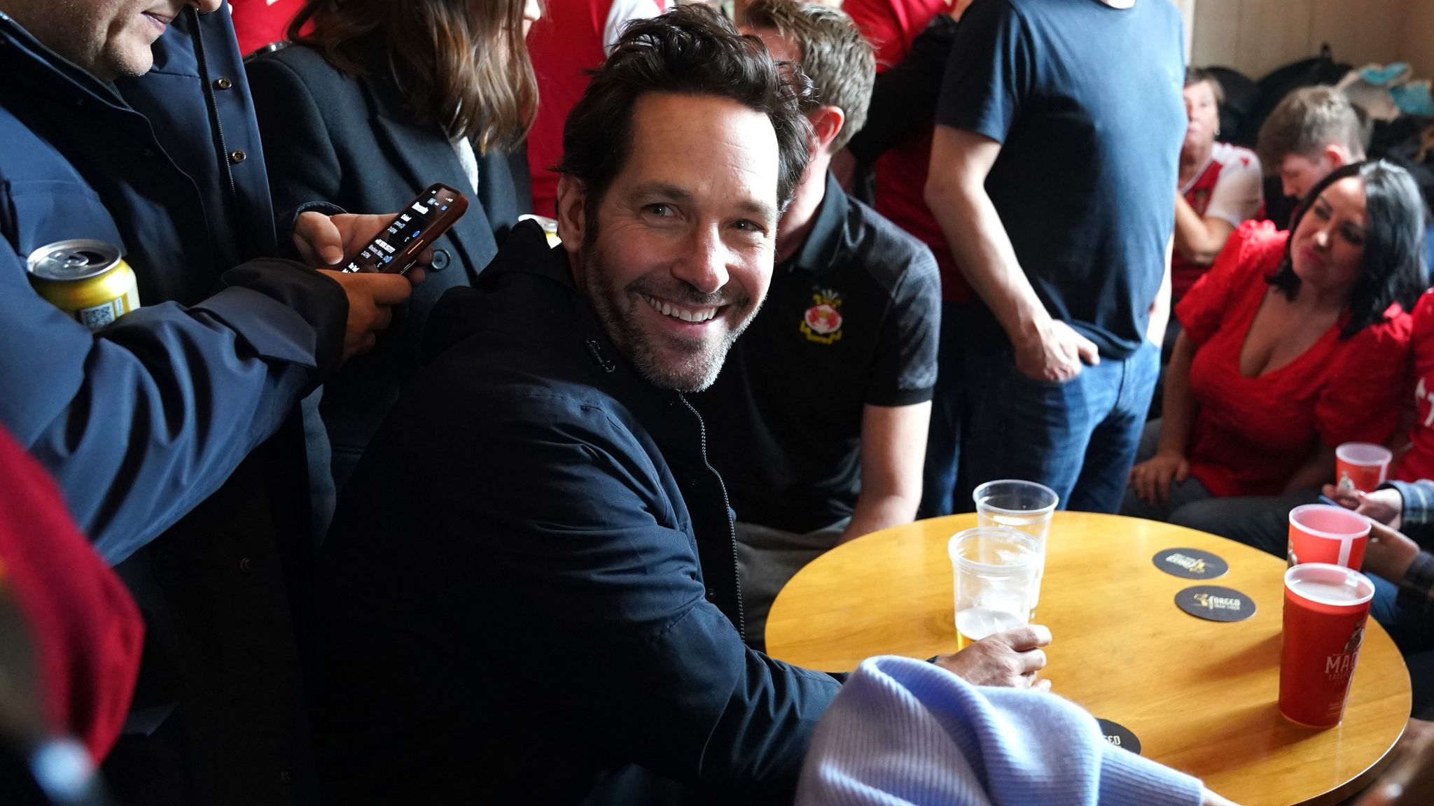 Ryan Reynolds 'terribly nervous' as he arrives to watch Wrexham's bid ...