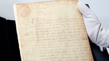 King Charles II's declaration outlining his return from exile expected ...