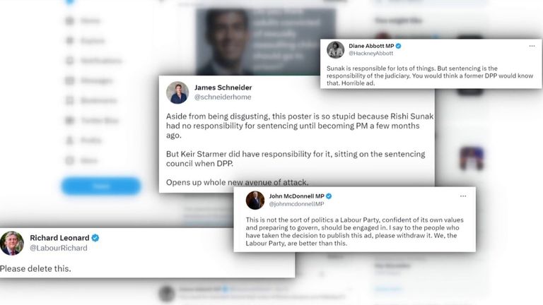 Outrage continues over Labour attack ads against Rishi Sunak | News UK ... Outrage continues over Labour attack ads against Rishi Sunak | News UK ...