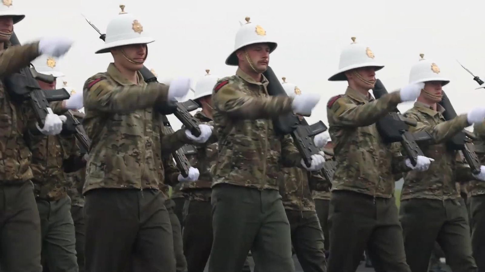 King's coronation: Thousands of British and Commonwealth military ...