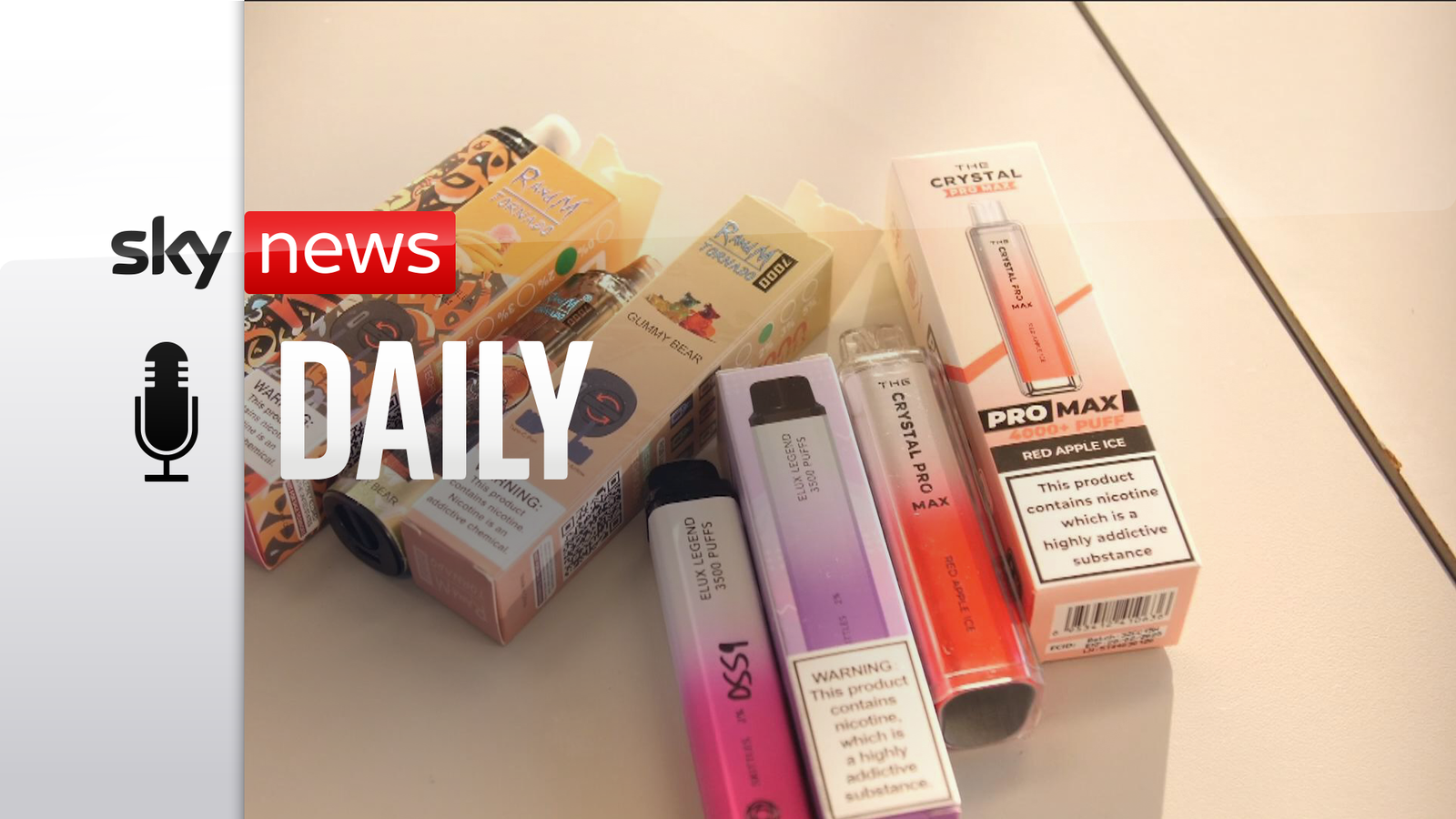 Vaping: The 'epidemic' among teens | UK News | Sky News