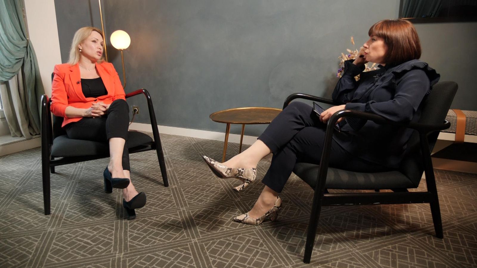 Beth Rigby Interviews...Marina Ovsyannikova | News UK Video News | Sky News