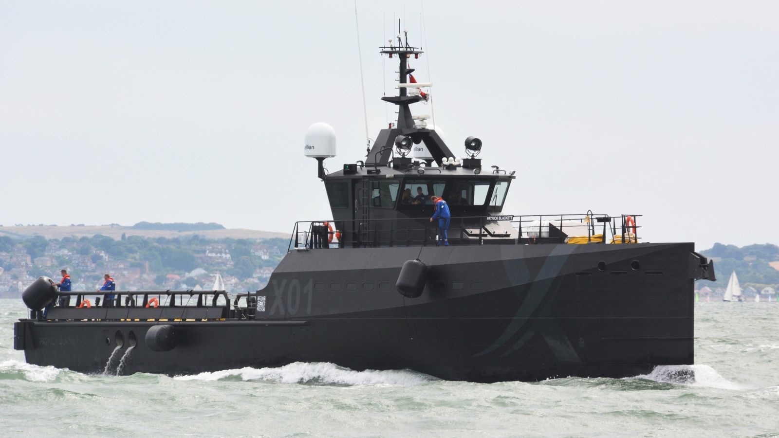 Royal Navy's experimental ship carries out first trial of quantum ...